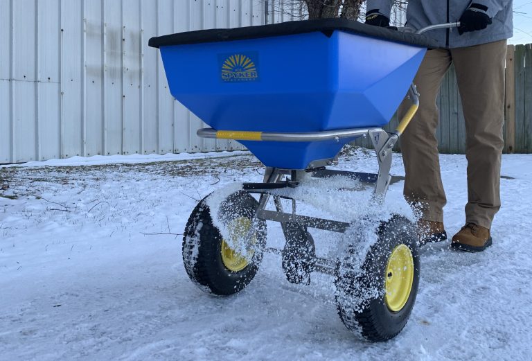 Walk-Behind Salt Spreader by Spyker Spreaders